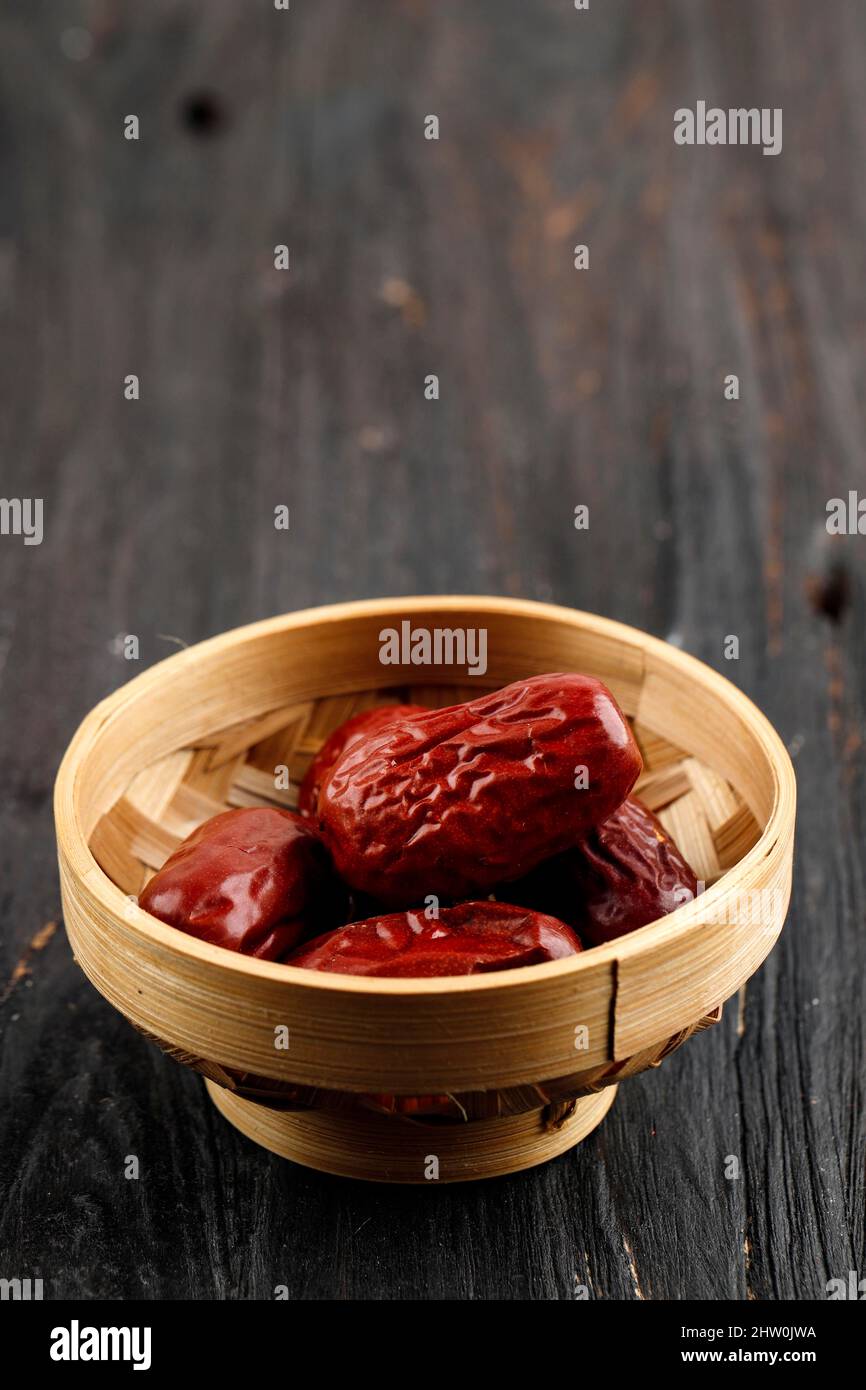 Dried jujube on white hi-res stock photography and images - Alamy