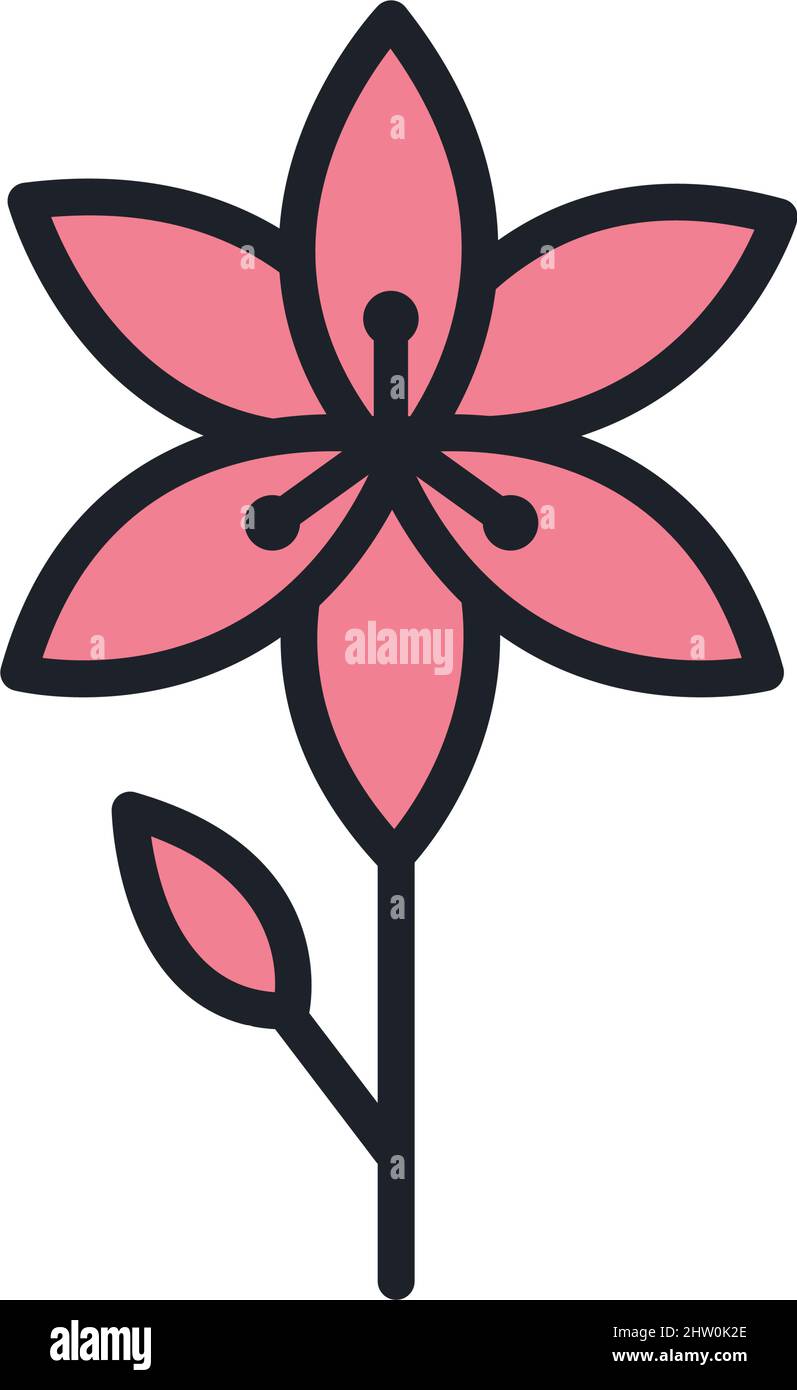 Lillies lilly Stock Vector Images - Alamy