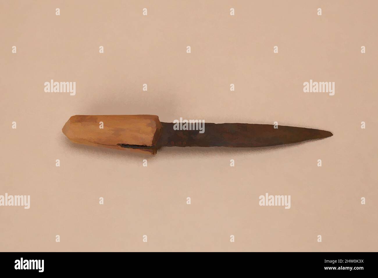 Art inspired by Model chisel, Middle Kingdom, Dynasty 12, ca. 1981–1802 ...