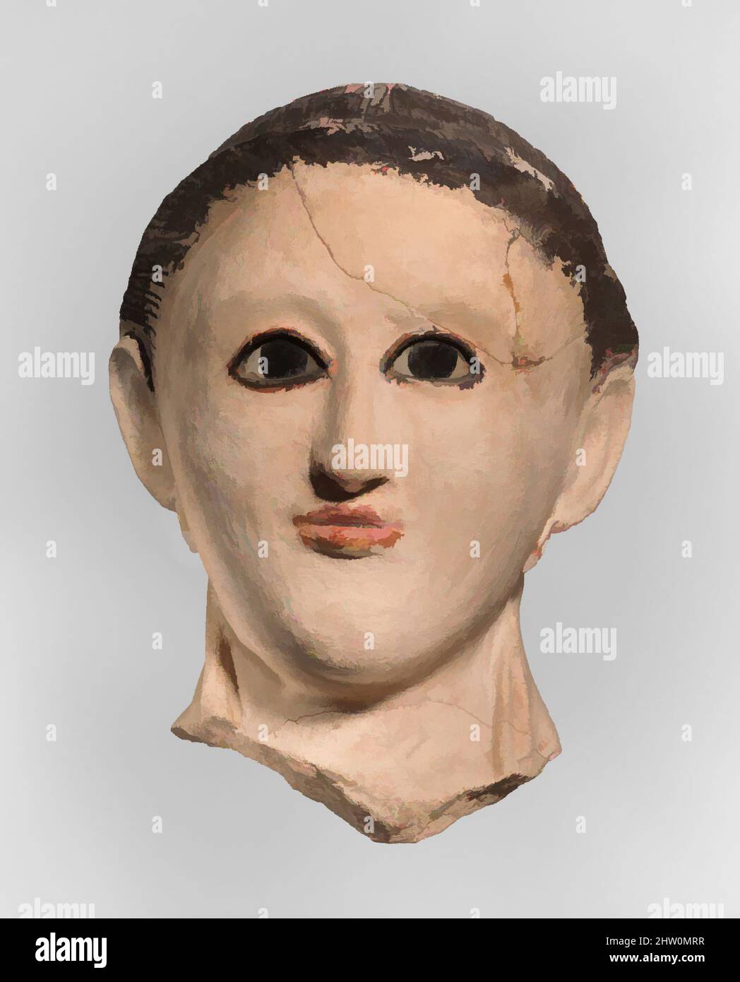 Art inspired by Funerary Mask, Roman Period, 250–300, From Egypt ...