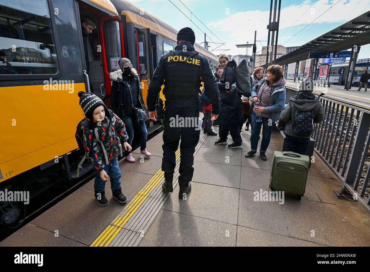 Train arrived from ukraine hi-res stock photography and images - Alamy
