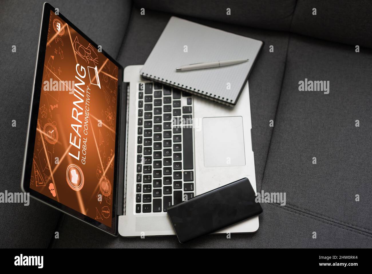 E-learning and Online Education for Student and University Concept ...