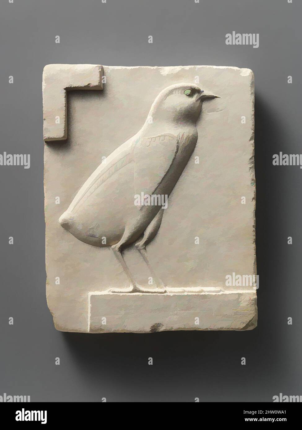 Art inspired by Relief plaque with quail chick, Late Period–Ptolemaic ...
