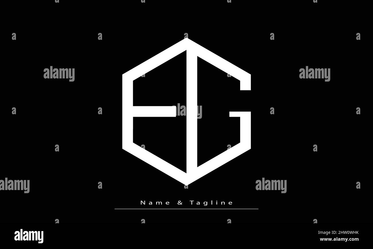 Alphabet letters Initials Monogram logo EG , GE Stock Vector Image ... Alphabet letters Initials Monogram logo EG , GE Stock Vector Image ...