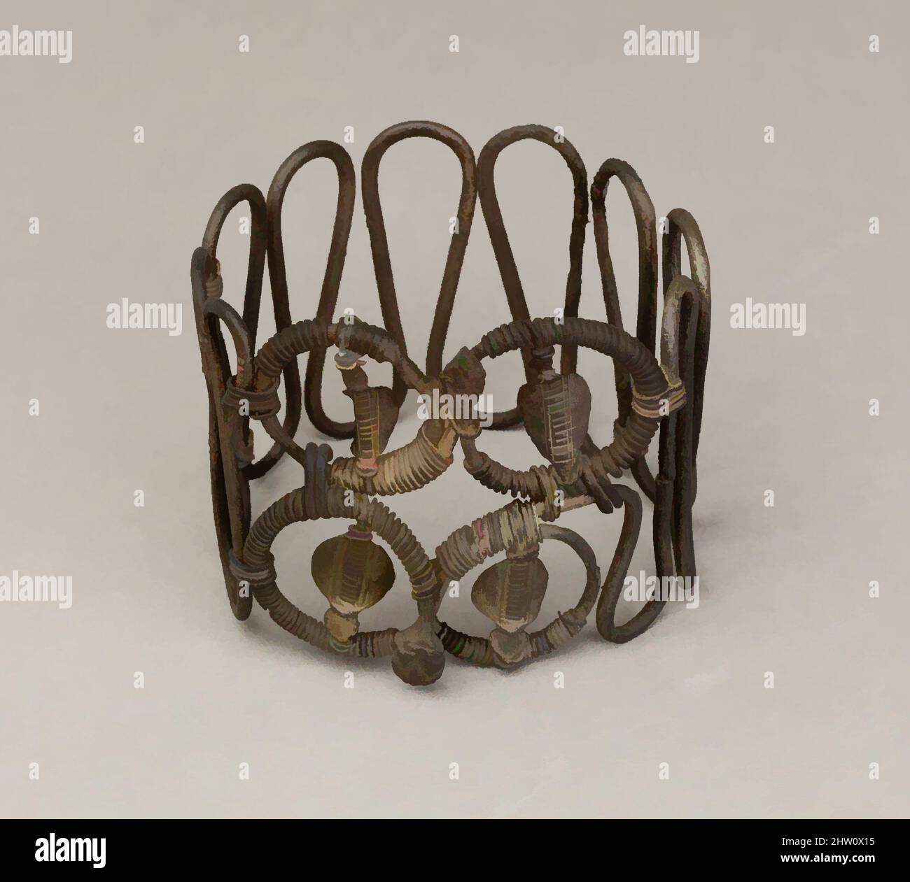 Art inspired by Bracelet or armlet with uraei, Ptolemaic or Roman ...