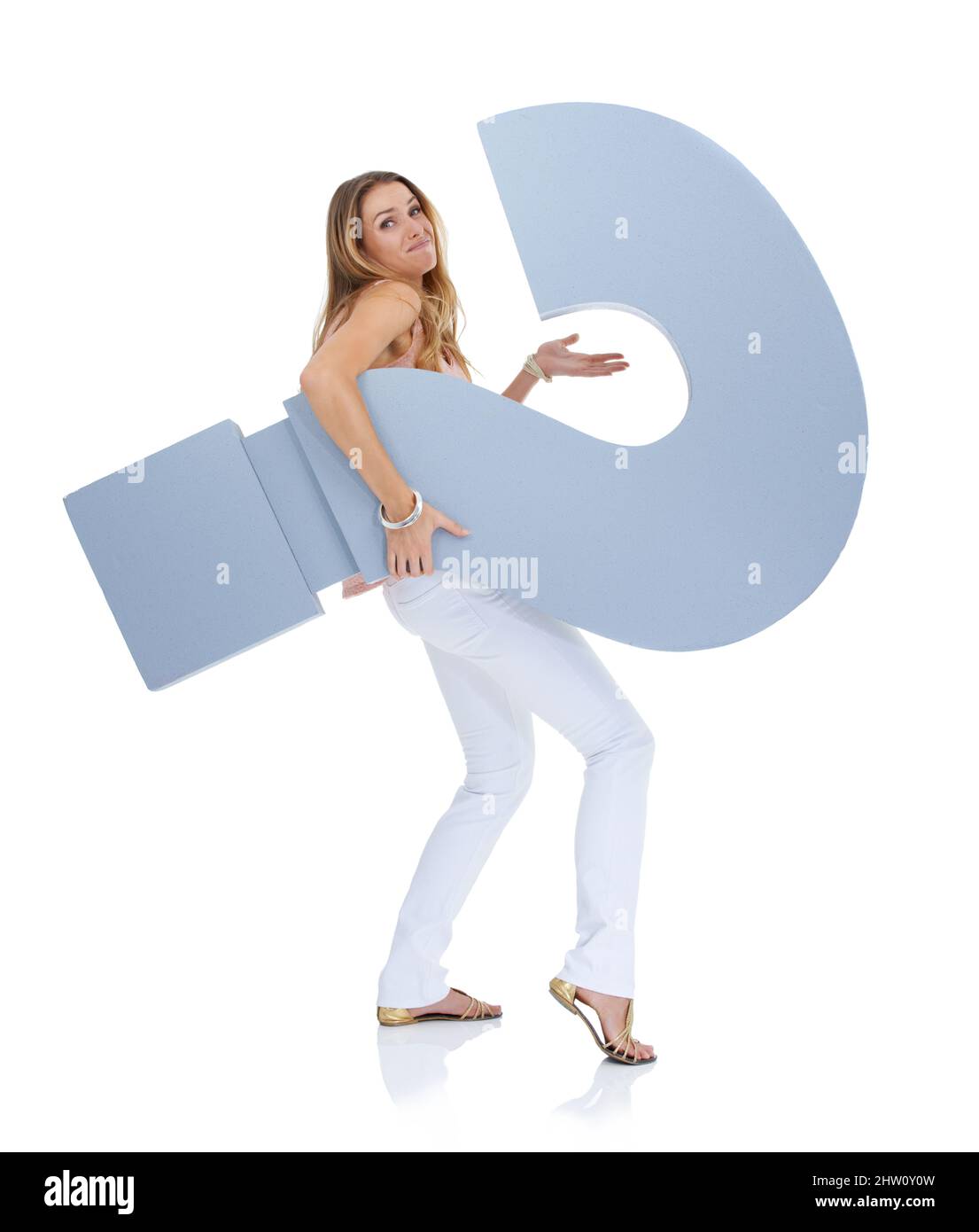 Can anyone help me with this question. Full length studio shot of a ...