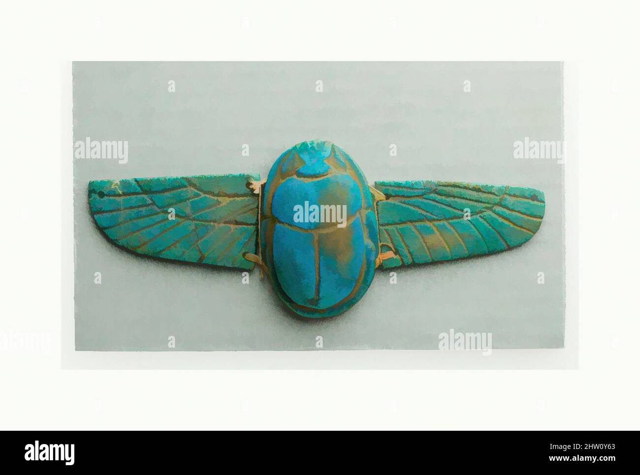 Winged scarab amulet Cut Out Stock Images & Pictures - Alamy