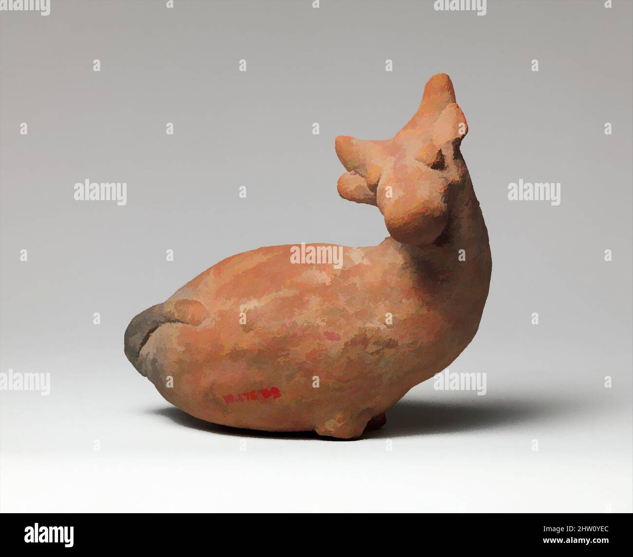 Art inspired by Rattle, cow, New Kingdom, Dynasty 18, ca. 1550–1295 B.C ...