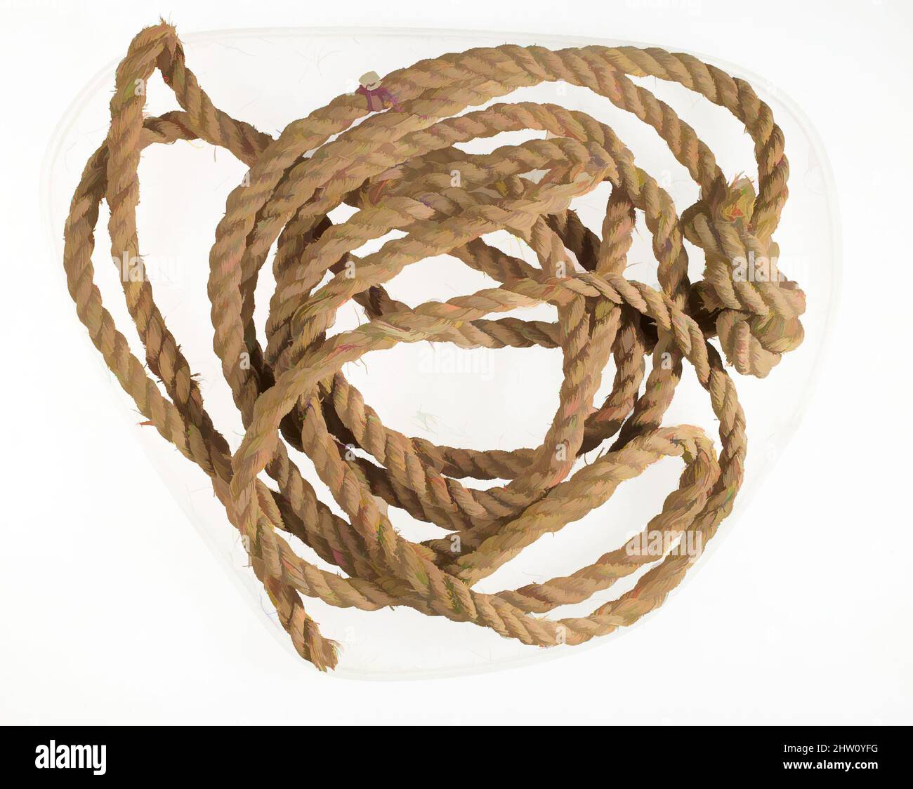 Art inspired by Rope, New Kingdom, Dynasty 18, ca. 1550–1295 B.C., From ...