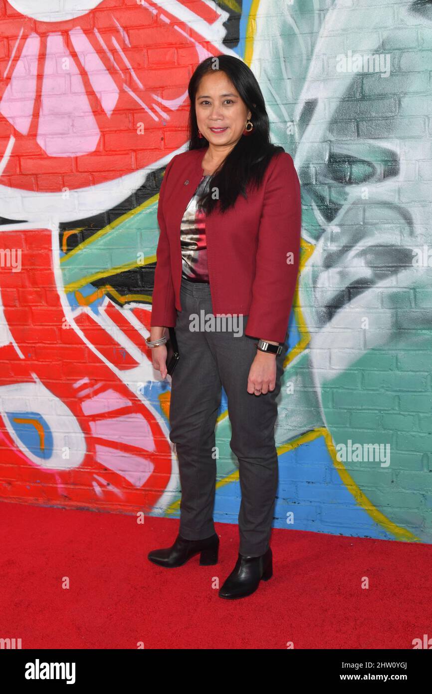 Anne del Castillo attends the RiseNY opening celebration on March 02 ...