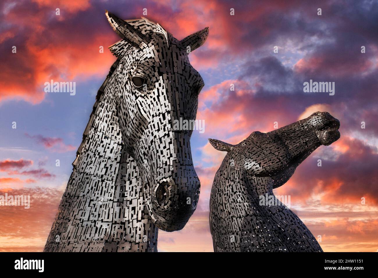 Kelpies locks hi-res stock photography and images - Alamy