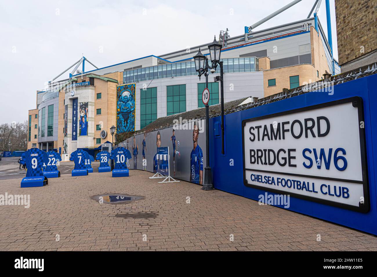 Chelsea Football Club at Stamford Bridge, London Stock Photo - Alamy