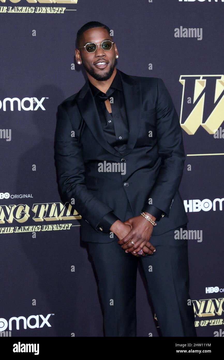 LOS ANGELES - MAR 2: Quincy Isaiah at the Winning Time - The Rise of ...