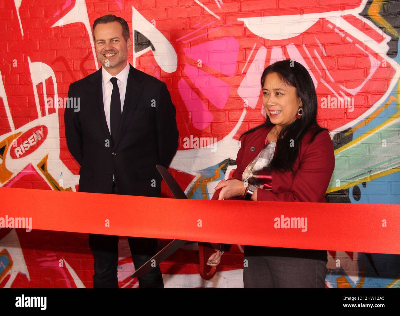 New York, NY, USA. 2nd Mar, 2022. Anne del Castillo at the RiseNY ...