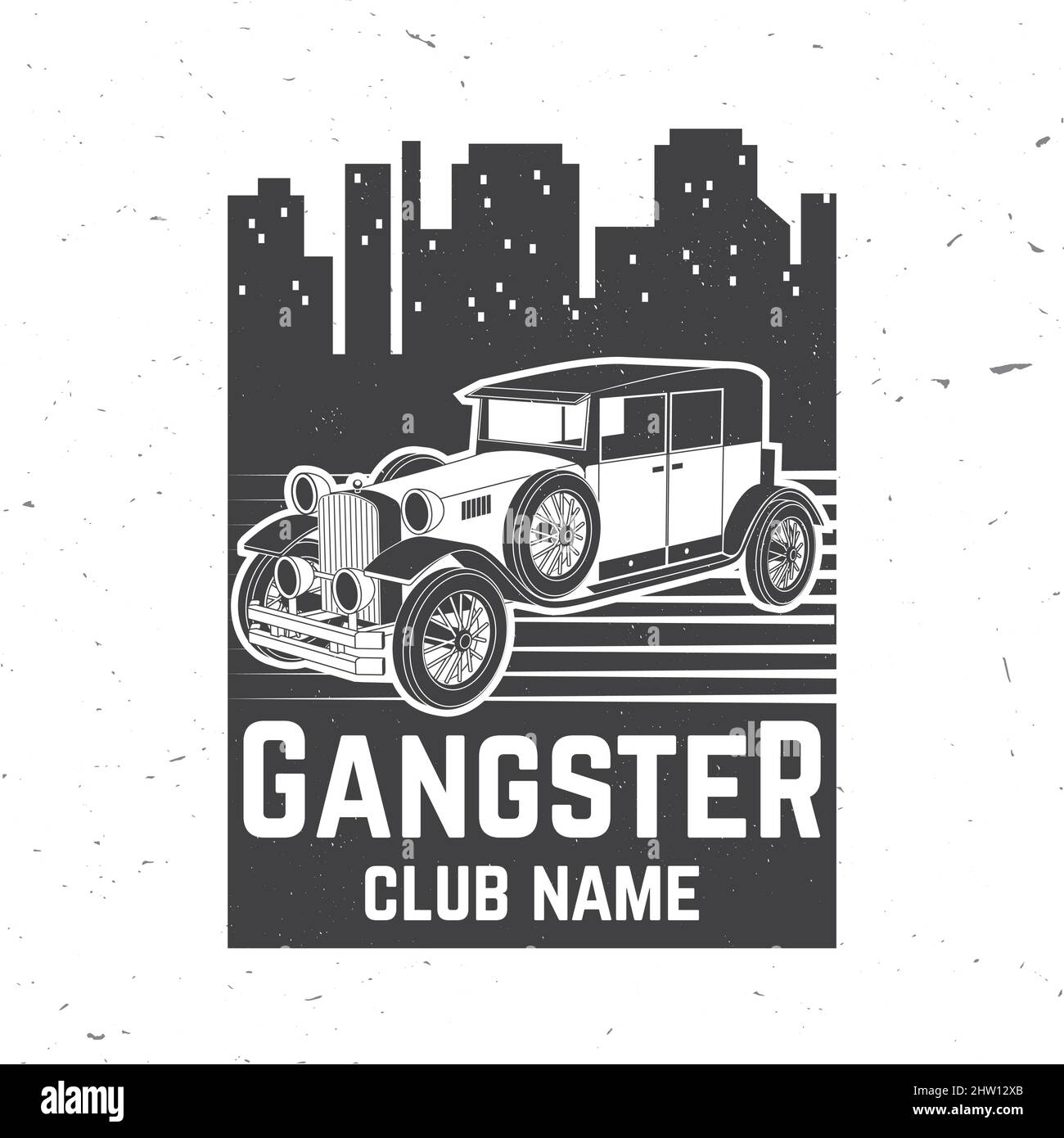 Gangster car Cut Out Stock Images & Pictures - Alamy