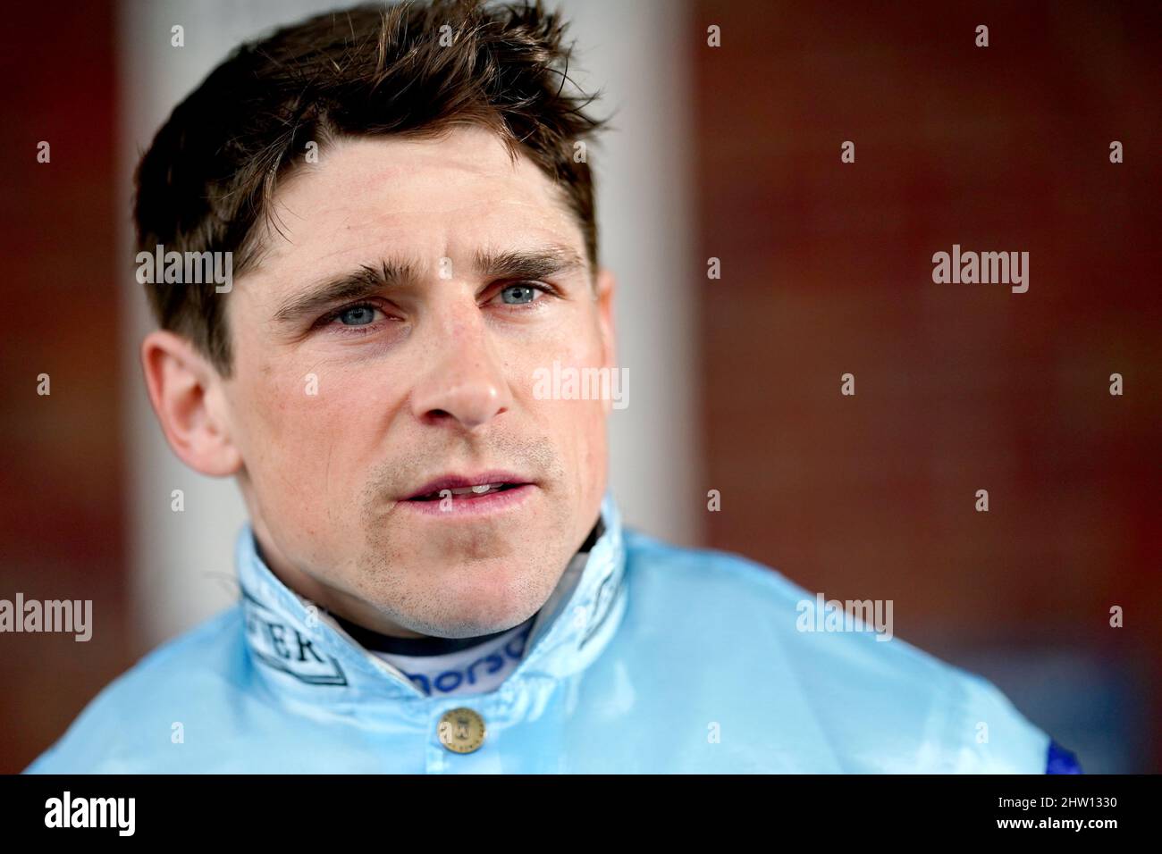 Jockey Harry Skelton after competing in the Alan Bore Belated 50th ...