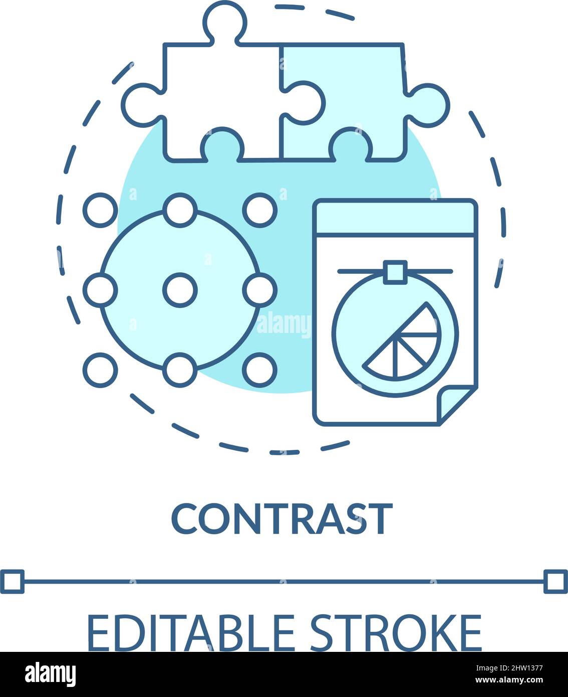 Contrast principle hi-res stock photography and images - Alamy