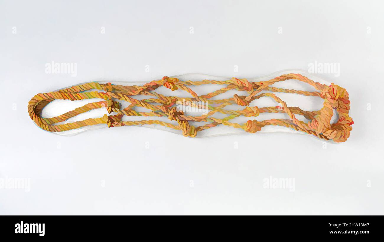 Art inspired by Rope Jar Sling, Middle Kingdom, Dynasty 12, ca. 2030 ...