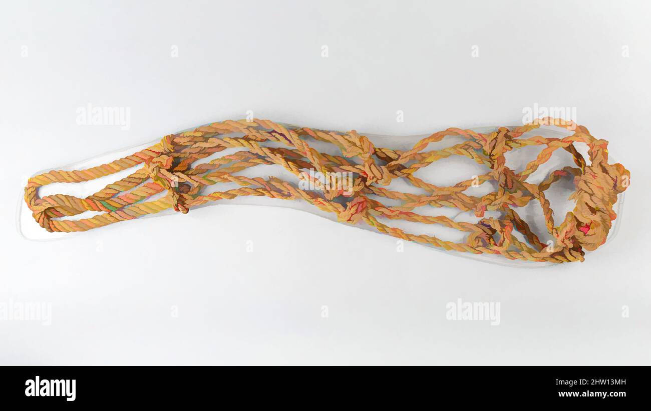 Art inspired by Rope Jar Sling, Middle Kingdom, Dynasty 12, ca. 2030 ...