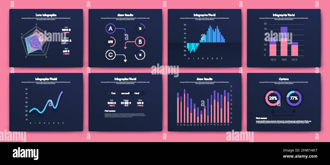 Vector graphics infographics with mobile phone. Template for creating ...