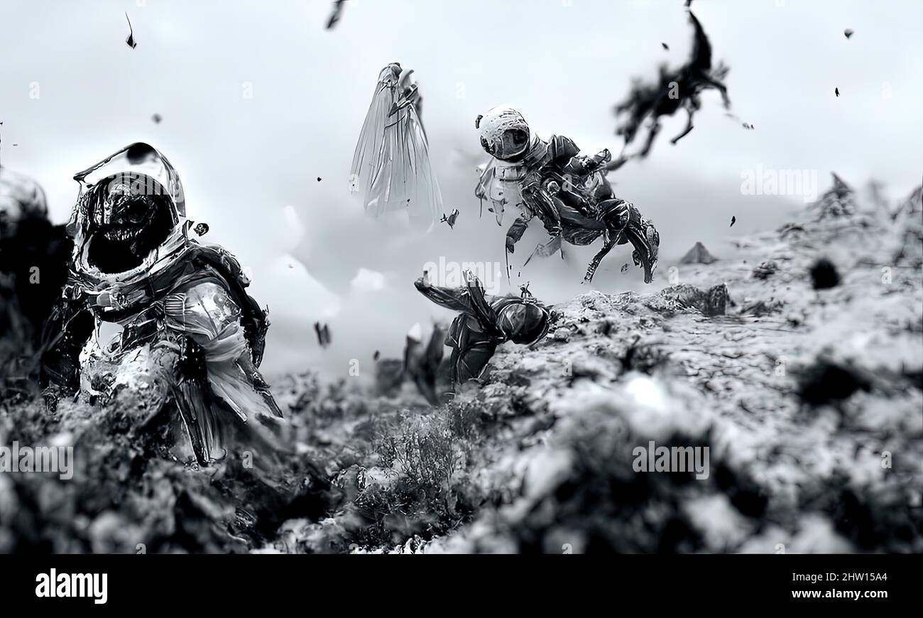 Angry alien hi-res stock photography and images - Alamy