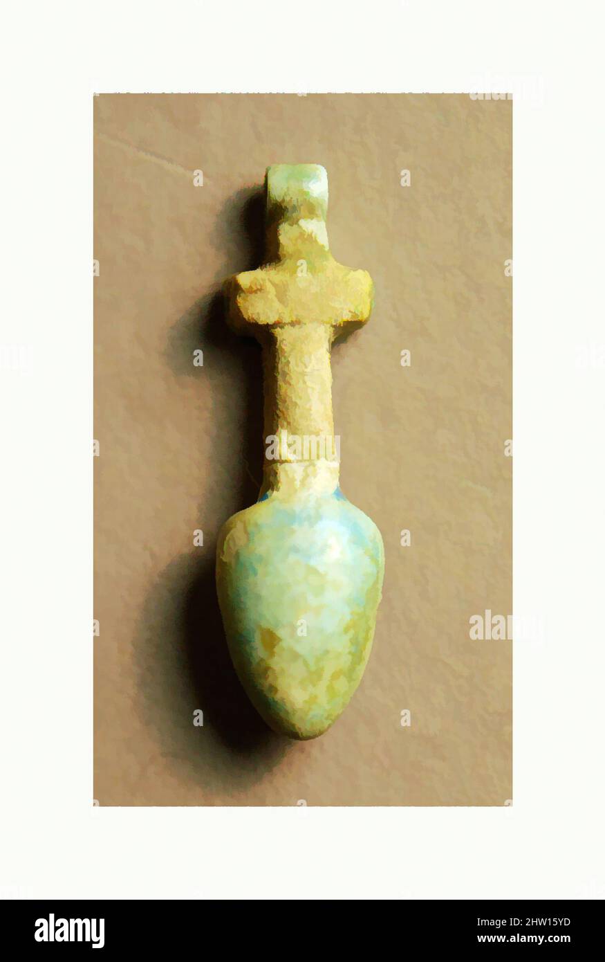 Art inspired by Nefer Amulet, New Kingdom, Dynasty 18, ca. 1390–1352 B ...