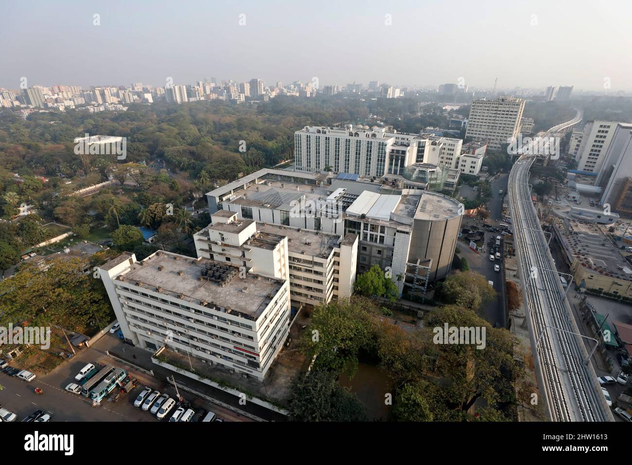 Dhaka, Bangladesh - March 03, 2022: The under construction Bangladesh's ...