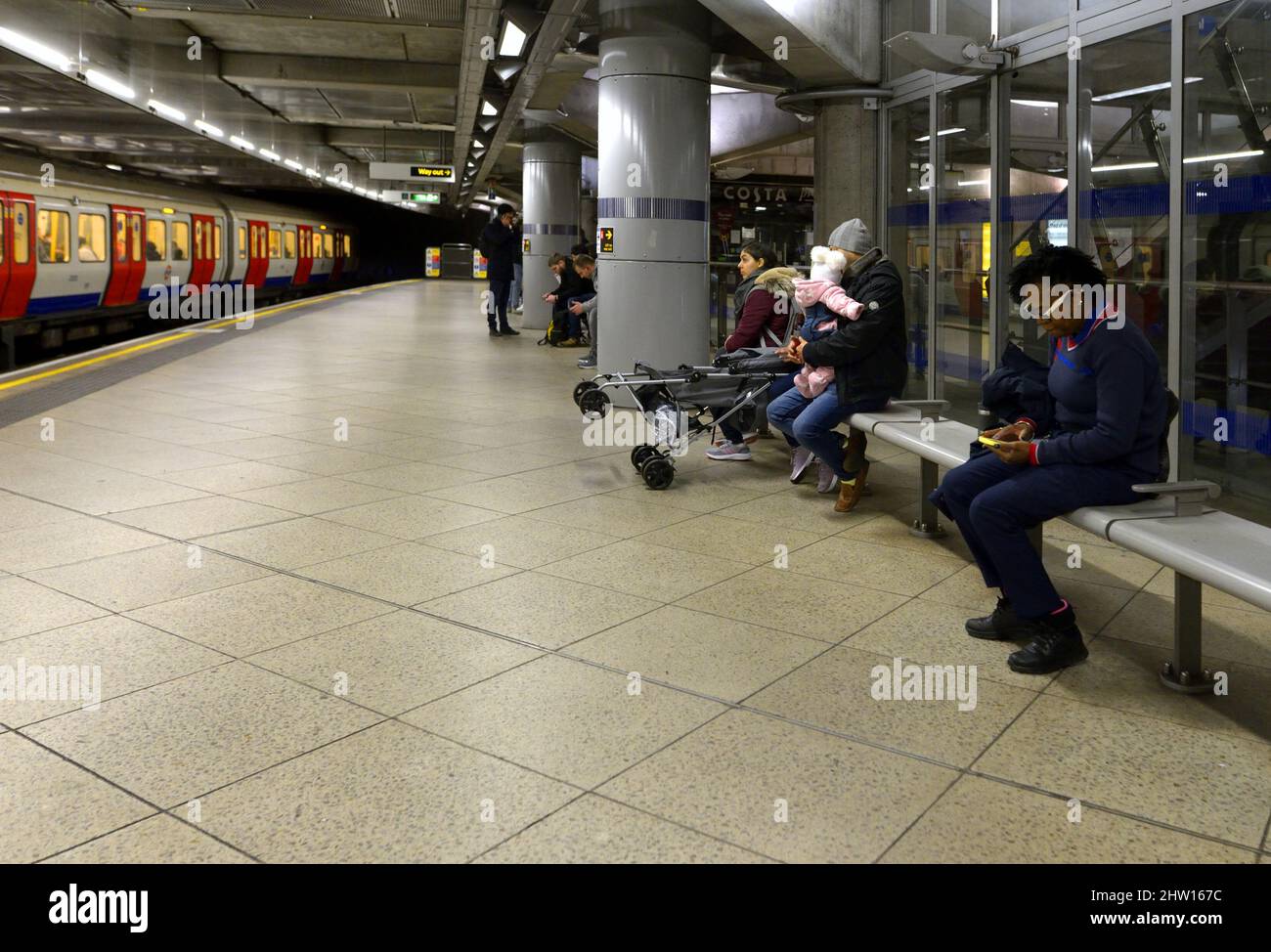 London, England, UK. Westminster underground station Stock Photo - Alamy