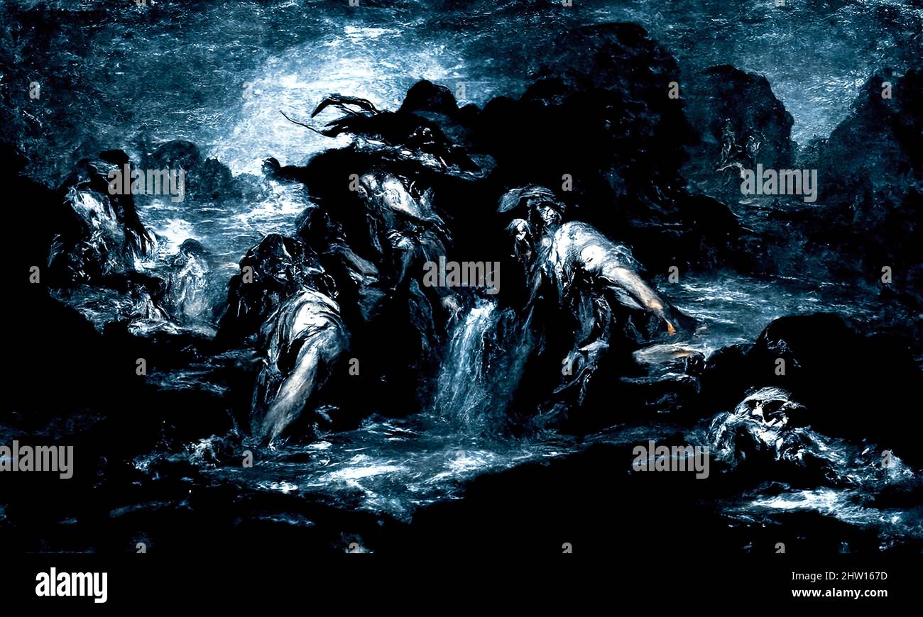 Greek underworld river hi-res stock photography and images - Alamy