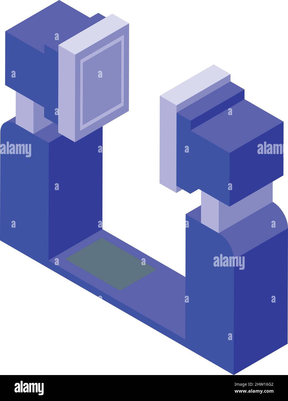 Fluorography test Stock Vector Images - Alamy