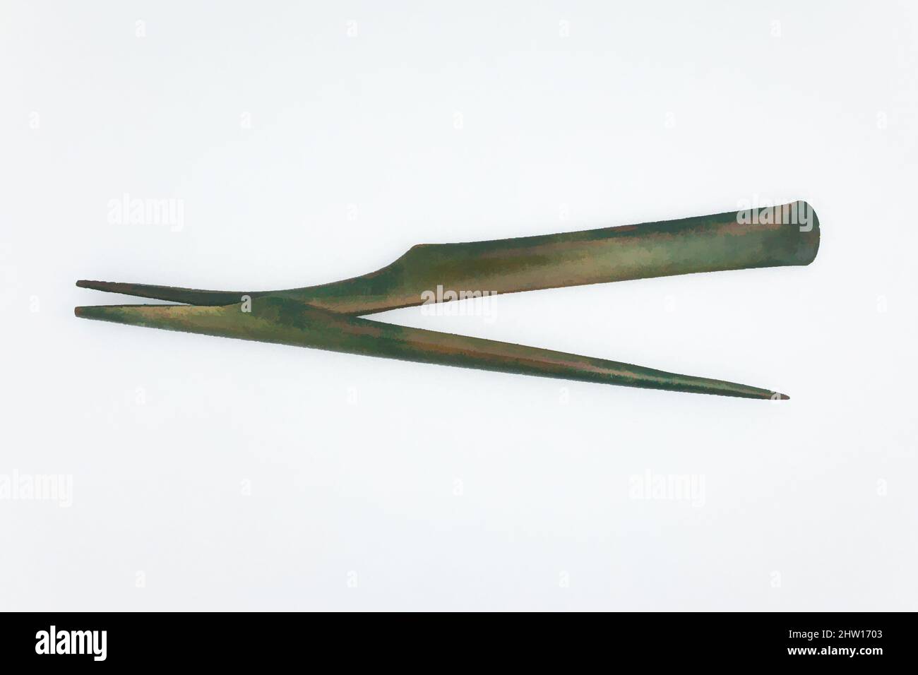 Art inspired by Tweezer-Razor Implement, New Kingdom, Dynasty 18, ca ...