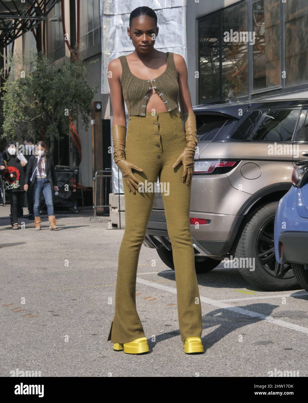 Didi stone street style outfits during Milano fashion week fall/winter ...