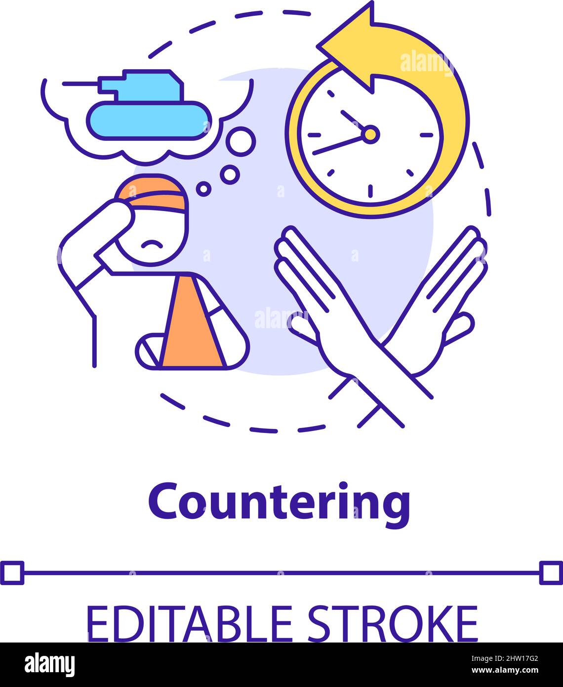 Countering Stock Vector Images - Alamy