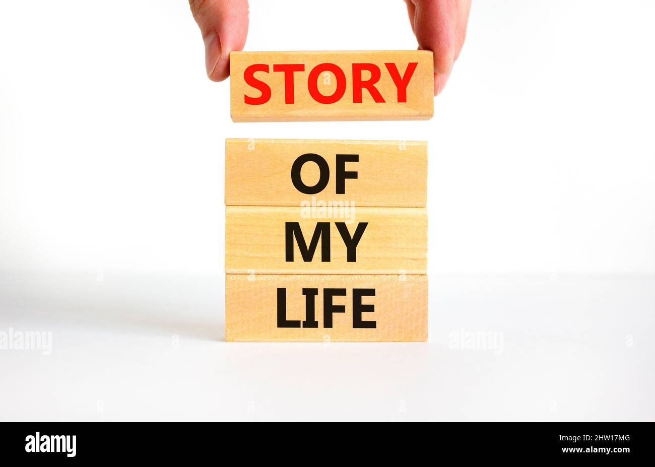 Story of my life and storytelling symbol. Concept words Story of my ...