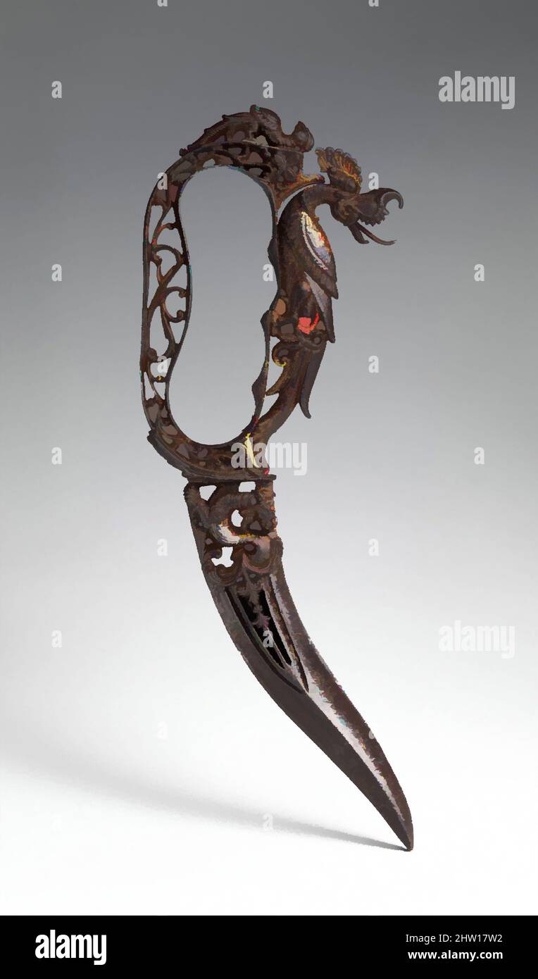Art inspired by Dagger (Bichuwa), 17th century, Thanjavur, Tamil Nādu ...