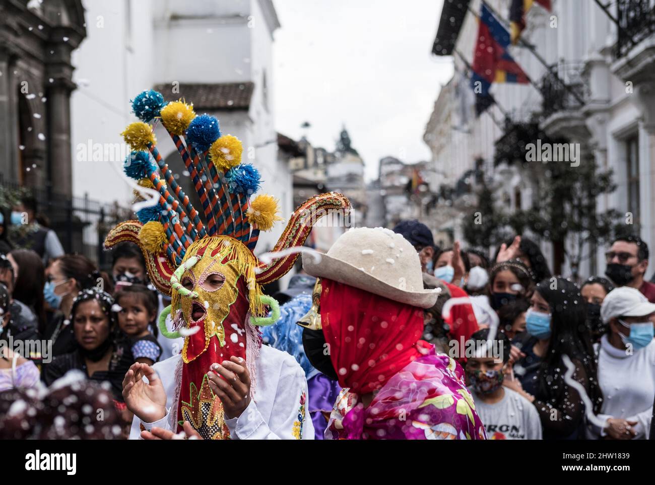 Carnival, Quito, Ecuador, tradition, travel Stock Photo - Alamy