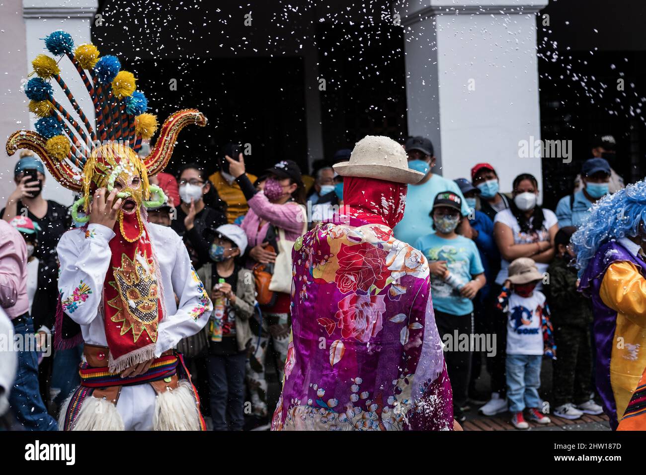 Carnival, Quito, Ecuador, tradition, travel Stock Photo - Alamy