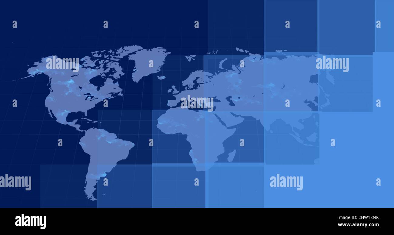 Animated map graphic hi-res stock photography and images - Alamy