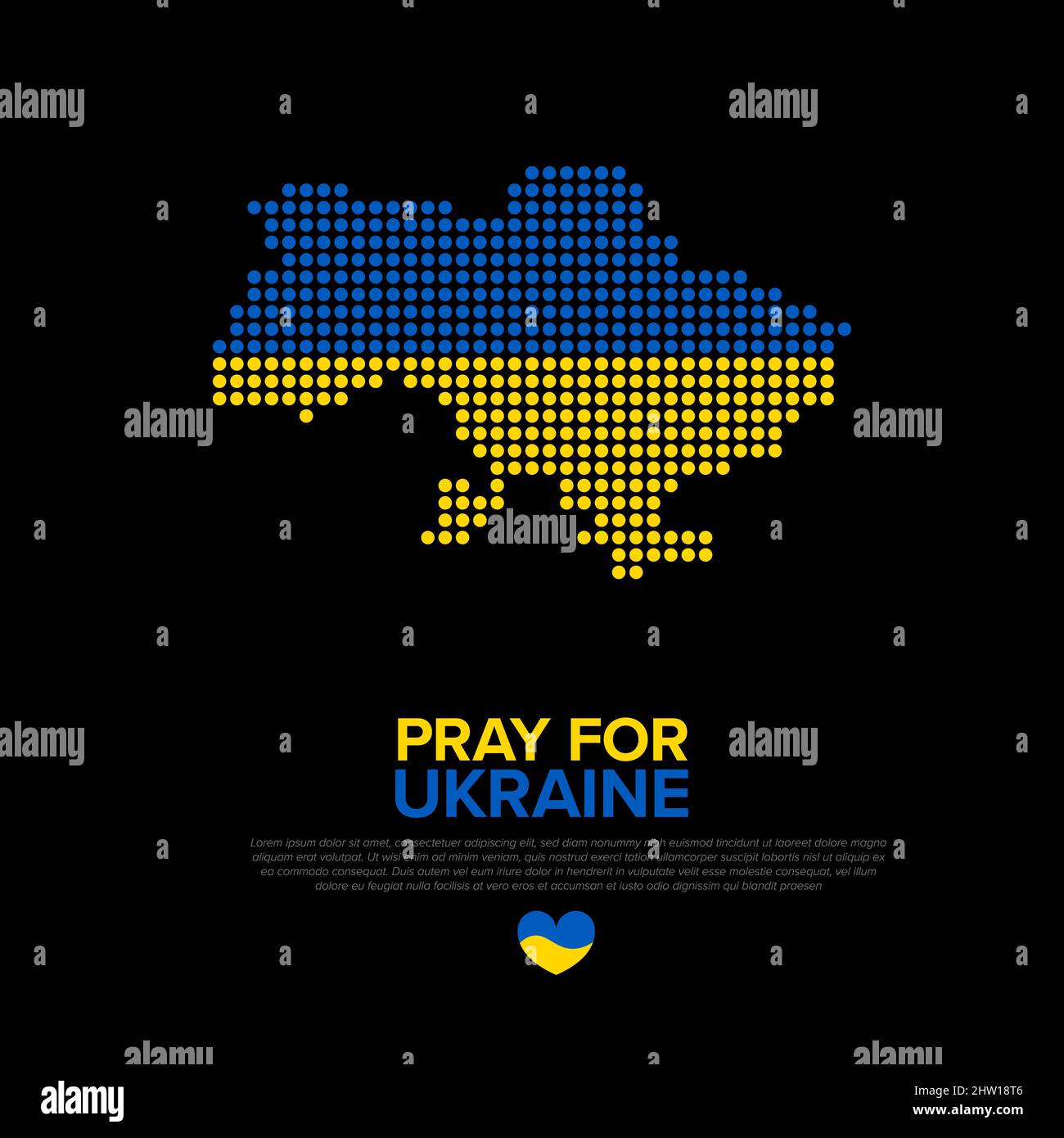 Save Ukraine support flyer postertemplate for social media header or ...
