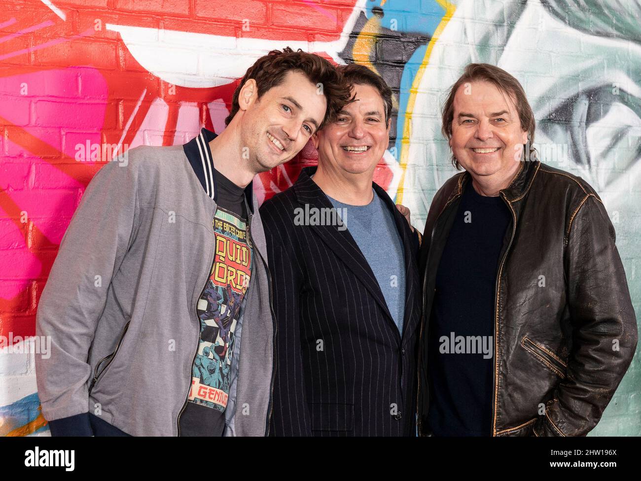 New York, United States. 02nd Mar, 2022. Dave Collins, James Sanna ...