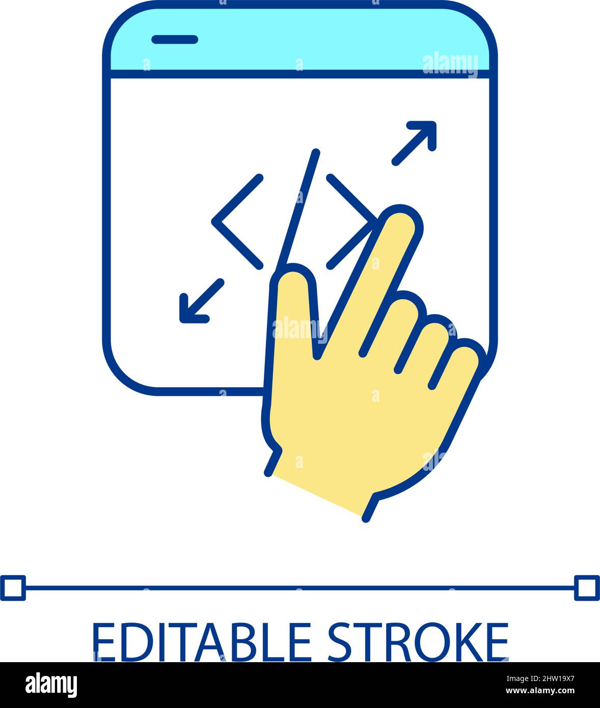 Image enlargement hi-res stock photography and images - Alamy