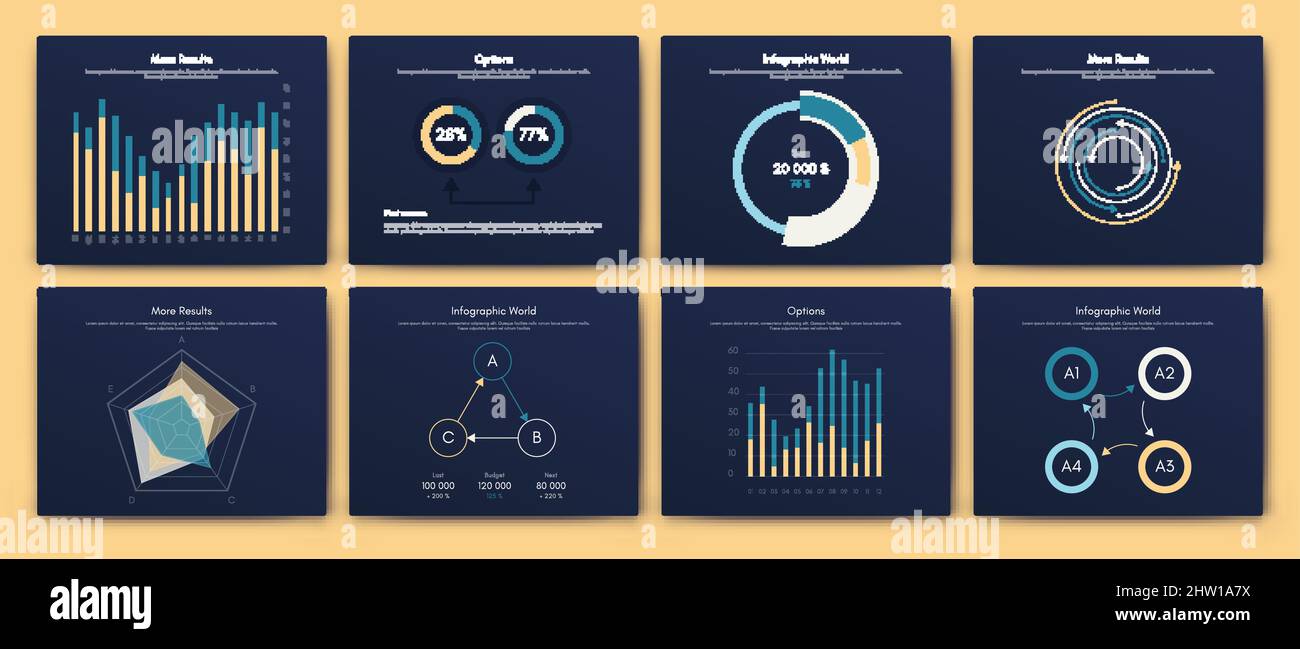 Vector graphics infographics with mobile phone. Template for creating ...