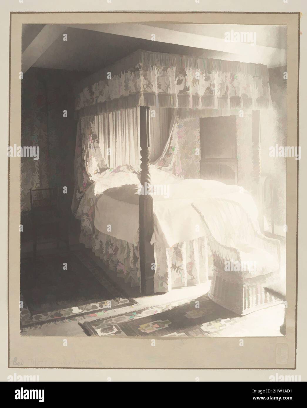 Art inspired by Bed Morris Was Born In, 1896, Platinum print, Albums ...