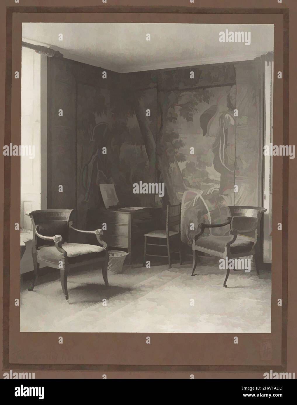 Art inspired by The Tapestry Room, 1896, Platinum print, Albums ...
