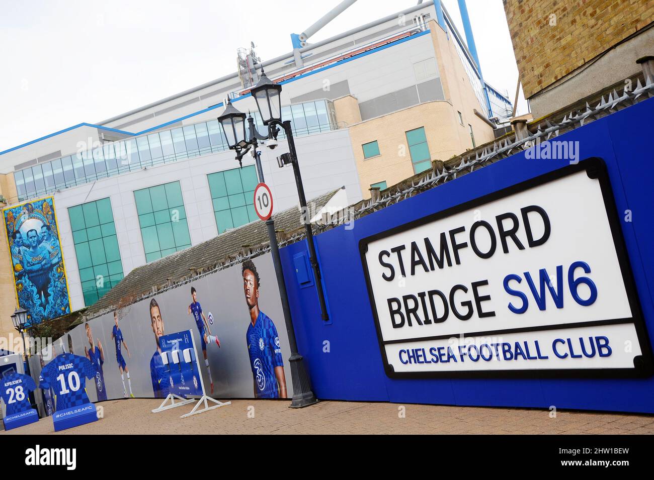 London, UK. 3rd Mar, 2022. Chelsea Football Club, Stamford Bridge SW6 ...