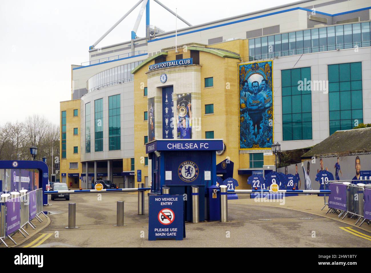 London, UK. 3rd Mar, 2022. Chelsea Football Club, Stamford Bridge SW6 ...
