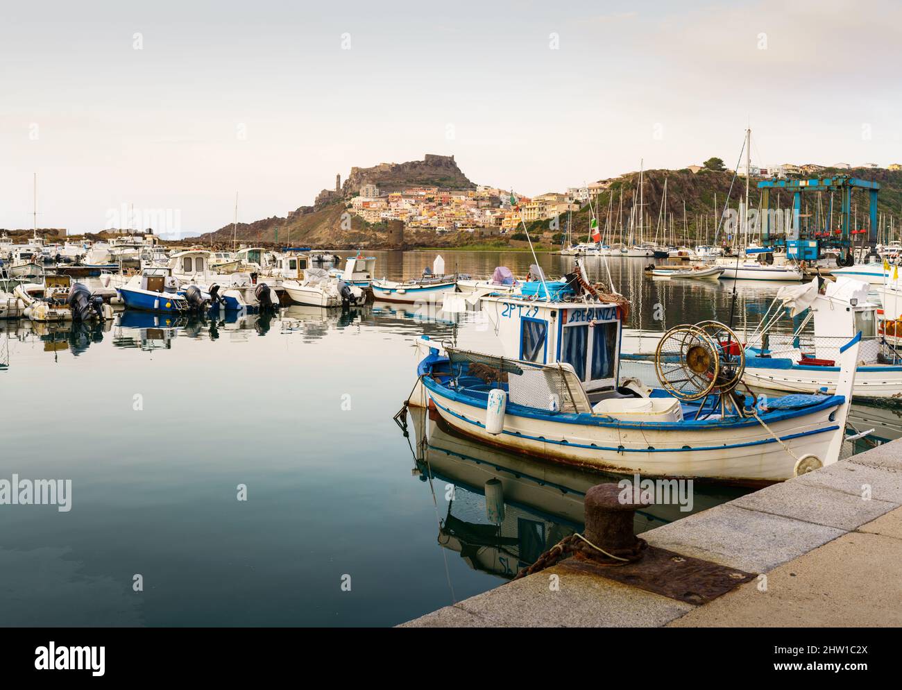 Italy sardinia castelsardo beach hi-res stock photography and images ...