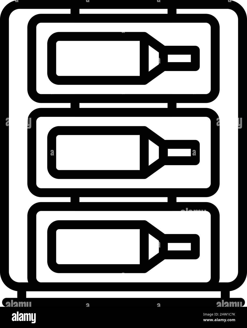 Winery showcase Stock Vector Images - Alamy