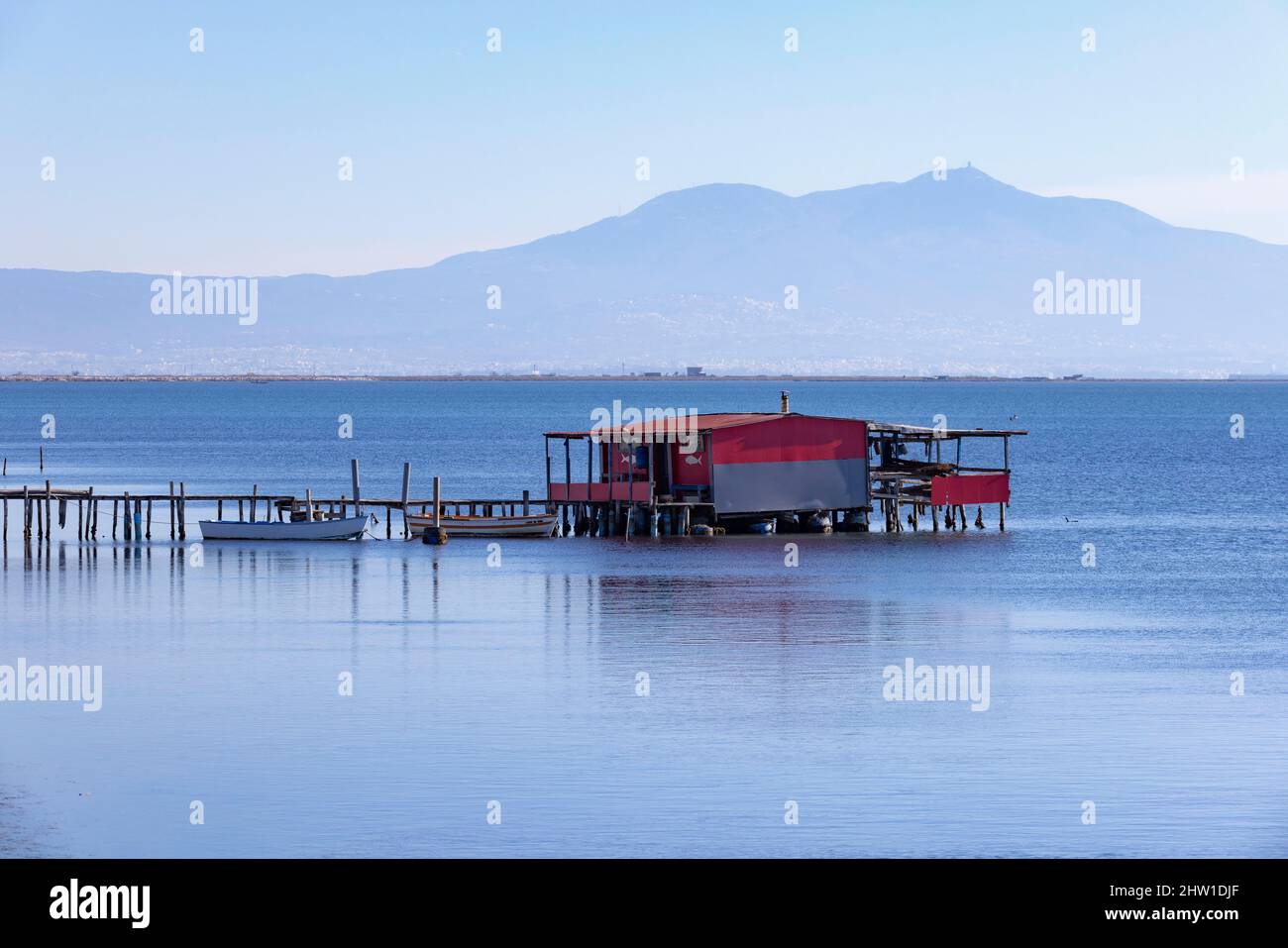 Greece, Macedonia, Thessaloniki, Axios Delta National Park, National ...