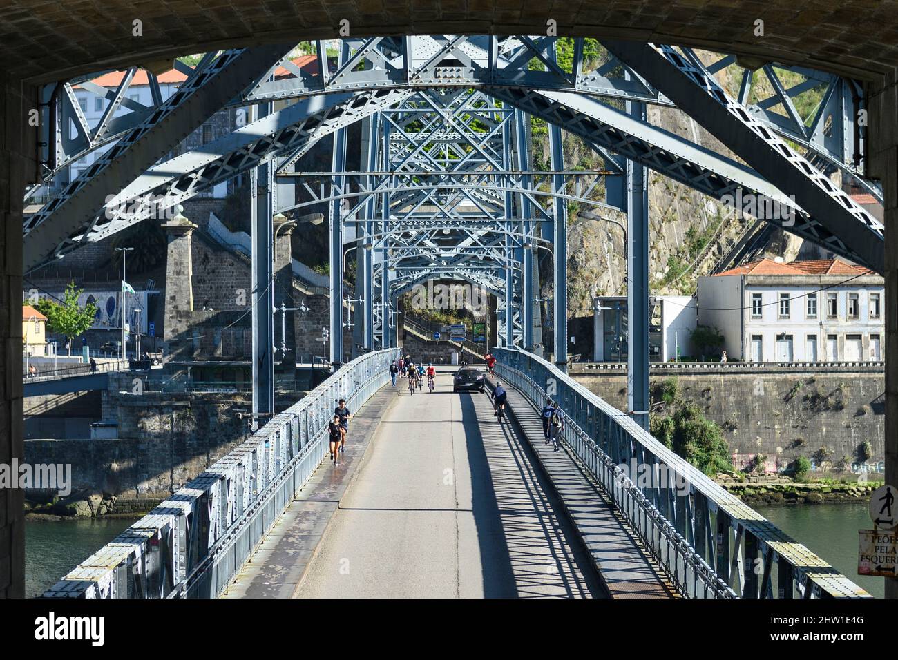 Portugal, Porto, Dom Luis, Eiffel bridge Stock Photo - Alamy